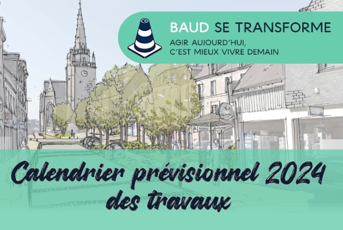 Calendrier prévisionnel des travaux - Mairie de Baud
